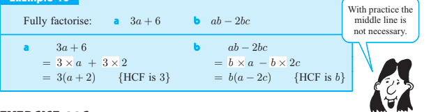 10C2MAT24: Factorisation 1 | MHOL